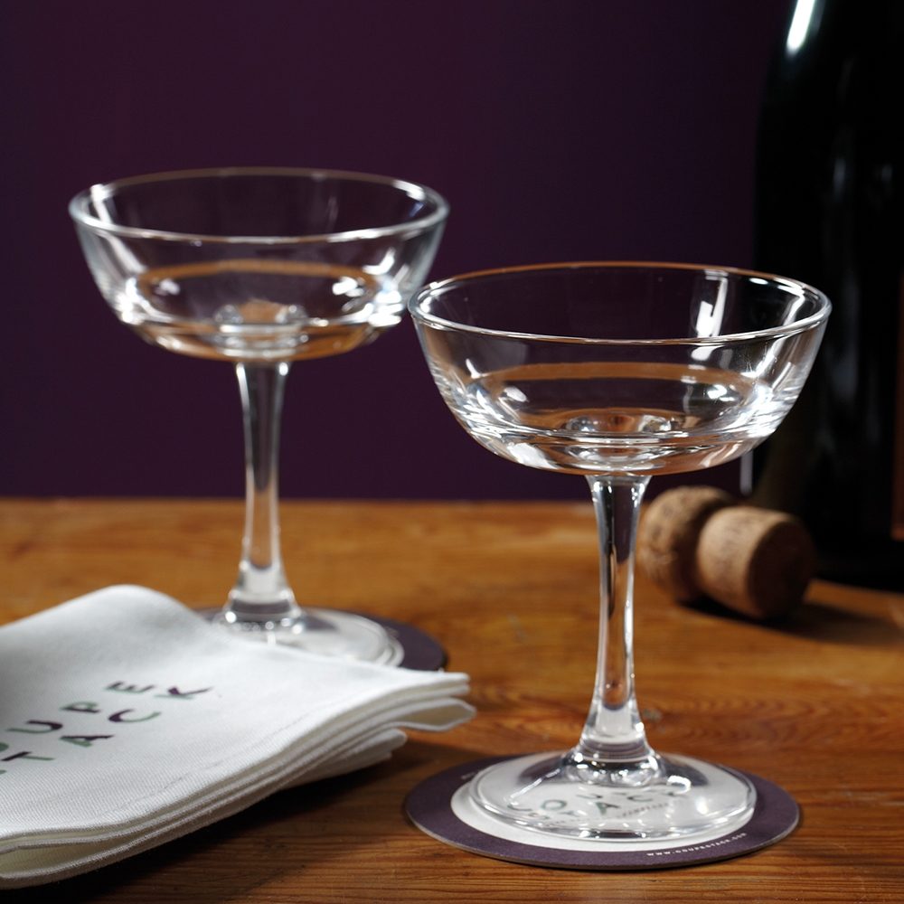 COUPE STACK (6 STACKABLE CHAMPAGNE GLASSES) - Eddingtons